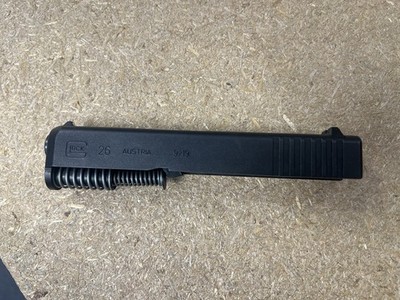 Glock 26 Gen 3 Complete OEM Slide Assembly Frying Pan Finish 9mm ...