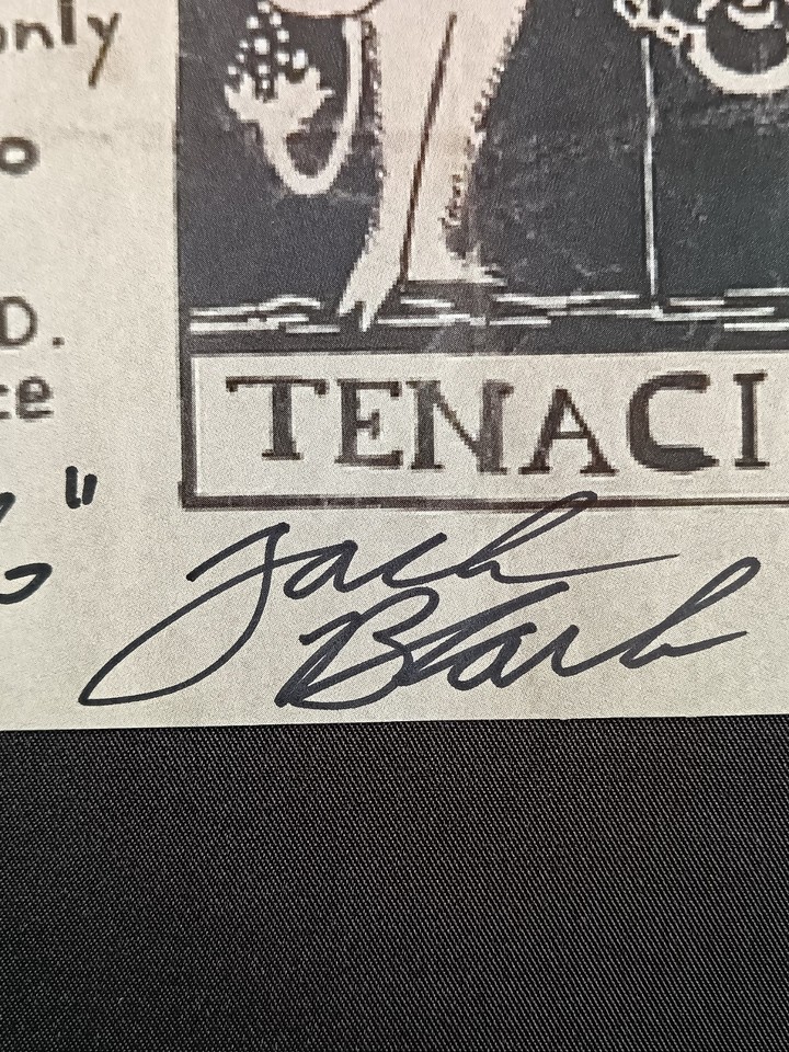 Tenacious D - SIGNED Jack Black Kyle Gass AUTOGRAPHED A5 Promo Poster ...