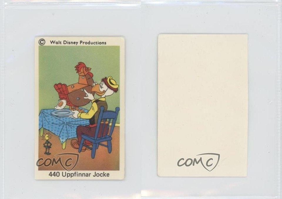 1973-76 Swedish Disneybilder Numbered Uppfinnar Jocke #440 f5h | eBay