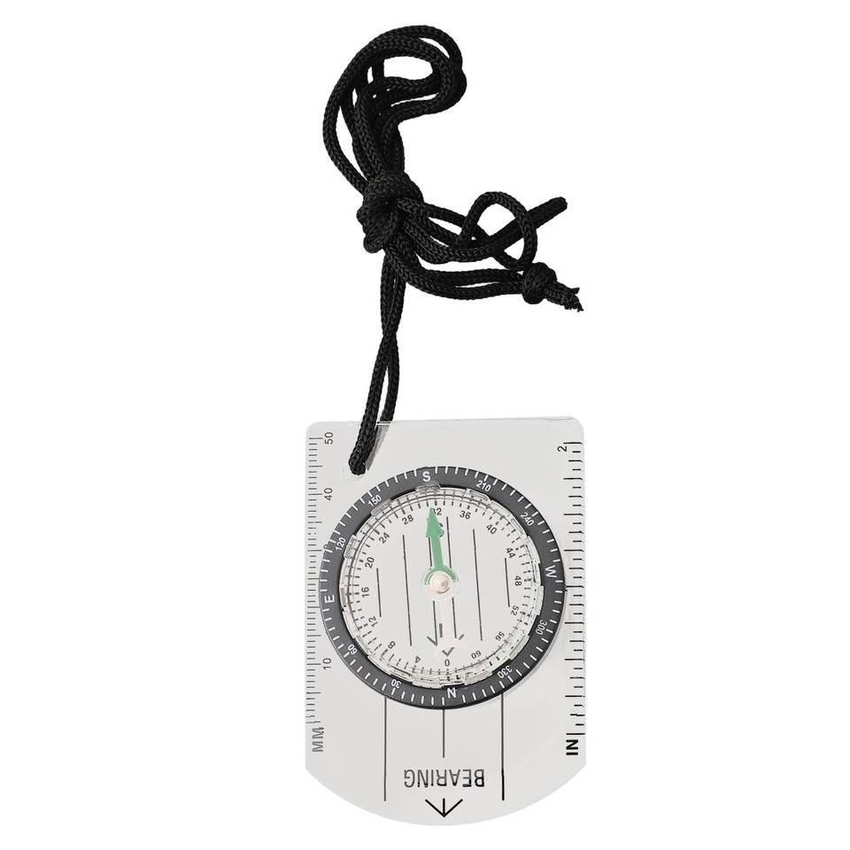 Multifunction Ruler for Compass with Map Measuring Scale for Outdoor ...