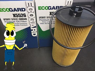 Premium Oil Filter for Ford F-450 Super Duty 6.4L Diesel 2008-2010 Pack ...