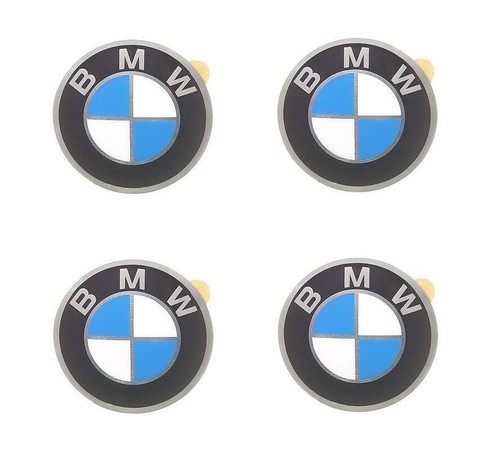 For e10 e21 e30 Wheel center cap Emblems OEM 45mm roundel hub hubcap | eBay