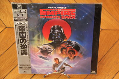 Star Wars: The Empire Strikes Back 1980 Laserdisc LD NTSC JAPAN OBI Sci ...