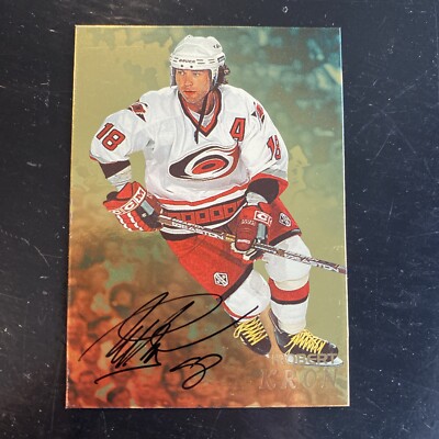 Robert Kron 1998-99 Be A Player Autographs #25 Card NHL Carolina ...