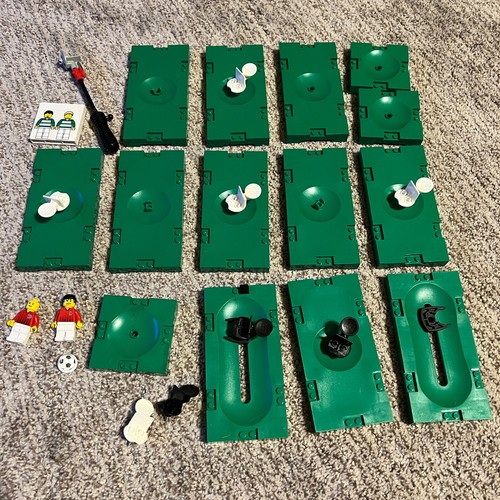 Lego 3425 Soccer Case Set Minifigures Misc Lot Sports Vintage Bundle Of ...