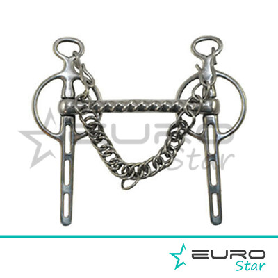 Liverpool Driving Bit with 3 Slots (Eurofront Ltd ® Horse Bits) | eBay