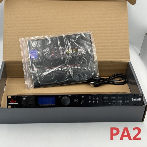 dbx DriveRack PA2 Complete Loudspeaker Management System-PA2 | eBay