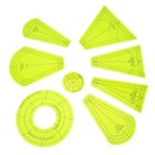 Acrylic Quilting Template Ruler for Clothing Craft Design / Sewing ...