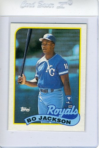 MLB 1989 Topps Bo Jackson Baseball Card #540 Kansas City Royals | eBay