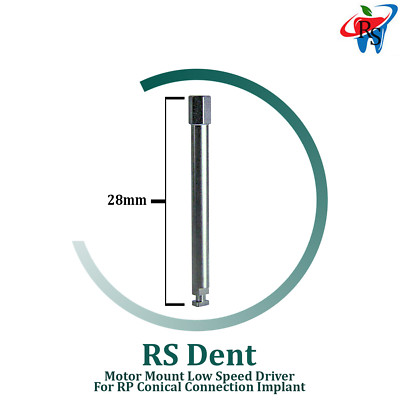 RS Dental Implant Low Speed Motor Mount Driver Conical Nobel Active RP ...