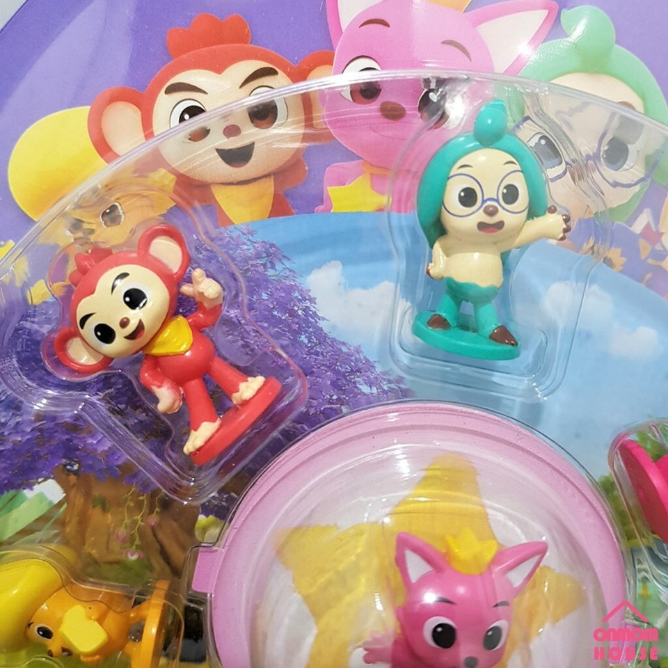Pinkfong Detective Pinkfong Hogi Wonder Star Figure Set 6EA Korea Toy ...
