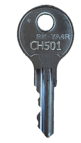 CH501 Key - Fits Whale Tail Lock - Tool Box - Caravan - Southco ...