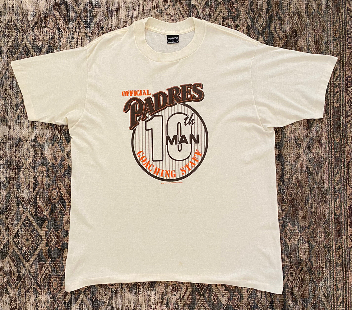 VTG Rare 80s San Diego Padres 10th Man Coaching Staff… - Gem