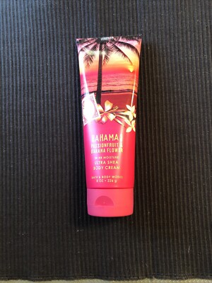 Bath & Body Works BAHAMAS PASSIONFRUIT BANANA 8 Oz. ULTRA SHEA Body ...