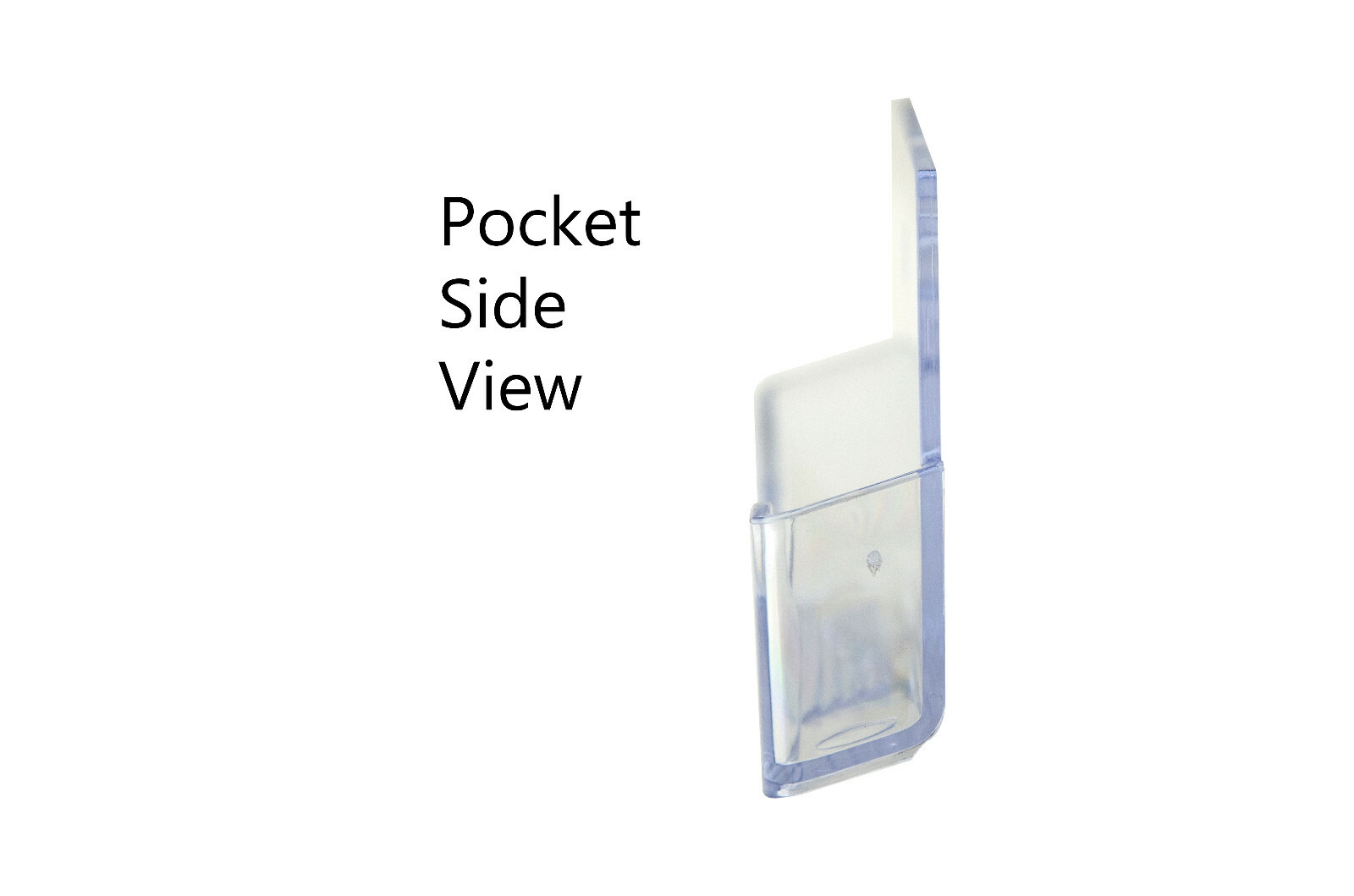 Business Gift Information Card Holder Wall Mount Display Single Pocket ...