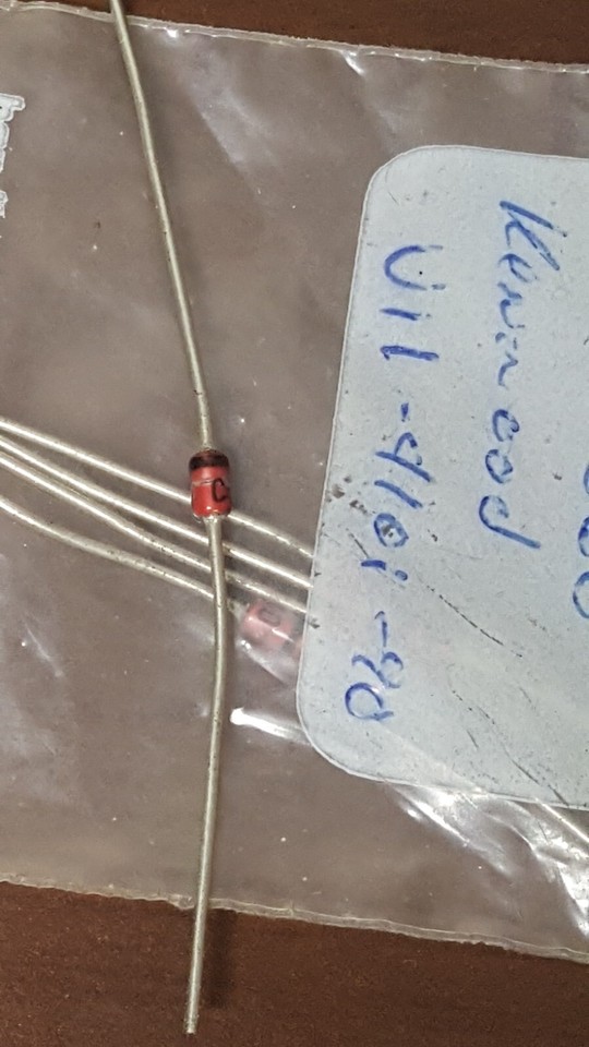 Kenwood 1520F6, CZ-060, WZ-182, XZ-051, YZ-140 Zener diodes (2 diodes ...