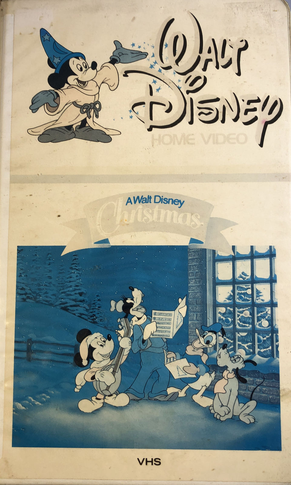 A Walt Disney Christmas(VHS 1983)White Clamshell-VERY RARE VINTAGE-SHIP ...
