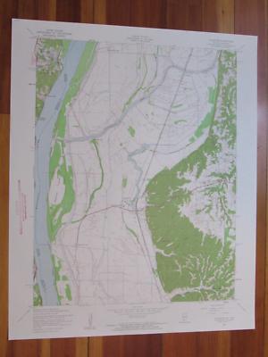 Valmeyer Illinois 1959 Original Vintage USGS Topo Map | eBay