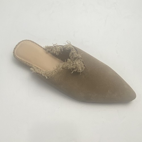 Rag & Co Womens Tan Frayed Mules Size 10 US 41 EU | eBay