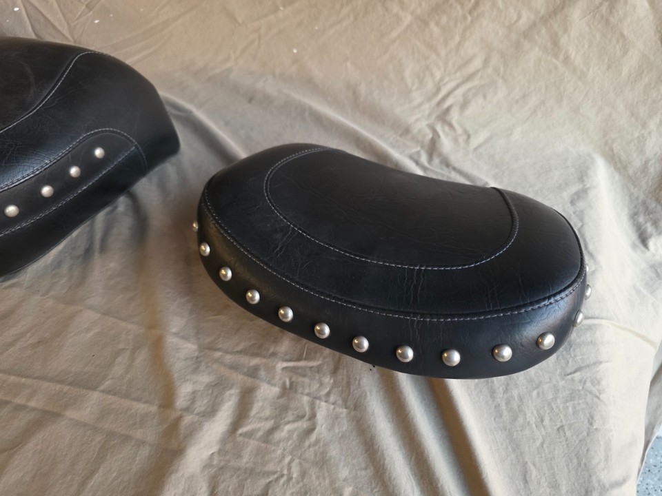 1999 HONDA VALKYRIE 1500 CT MUSTANG SEAT WITH FRONT/REAR BACKRESTS SET ...