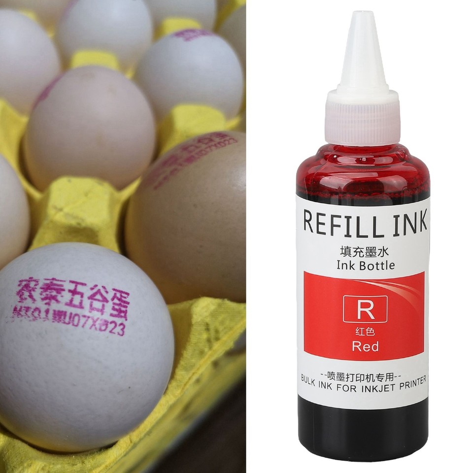 Stamp Refill Ink 100ml High Adhesion Quick Drying Colorfast Widely Used ...