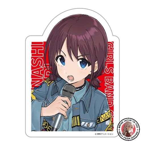 NEW Girls Band Cry Anime Die-Cut Sticker Iseri Nina vol.2 | eBay