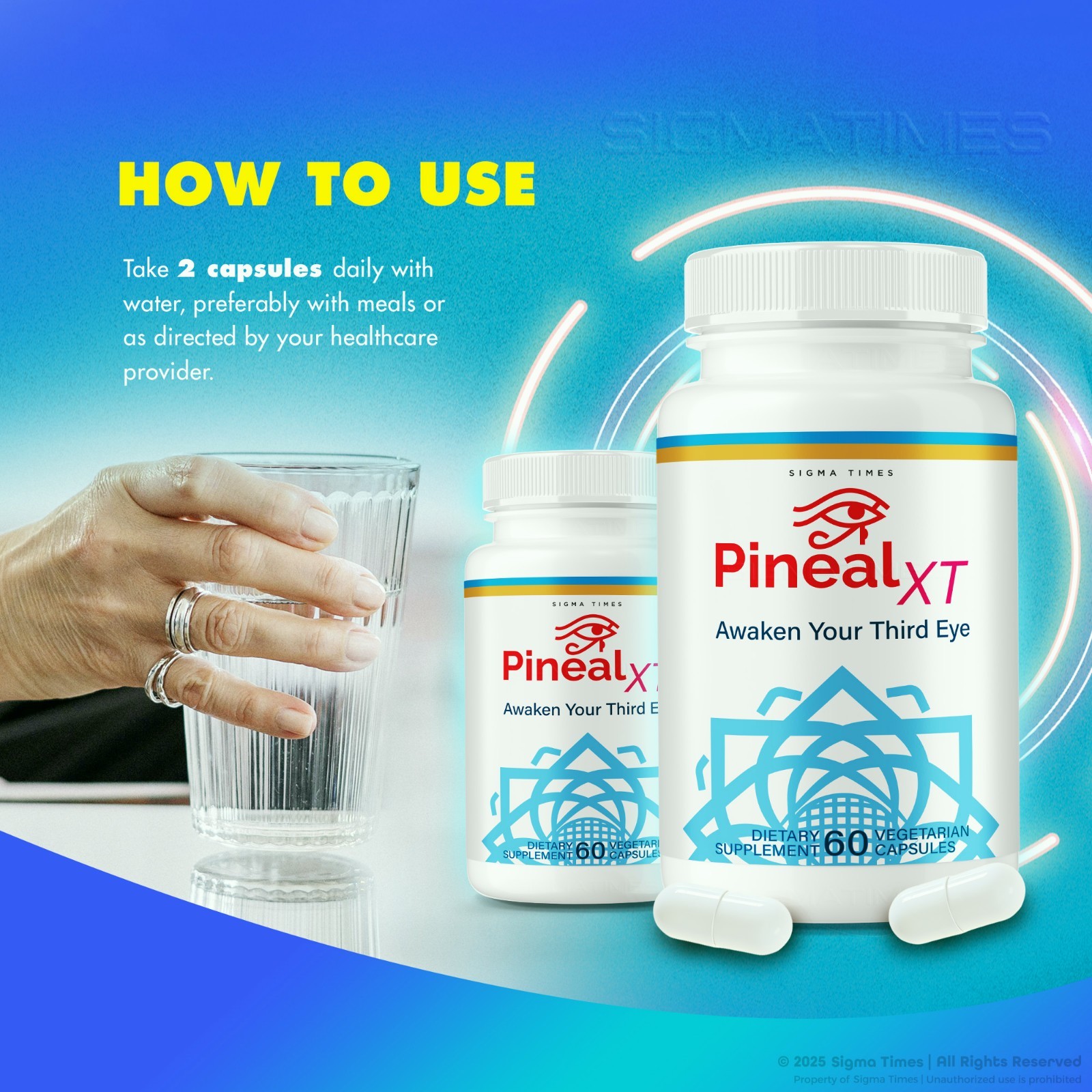 Pineal XT Capsules to Support Pineal Gland Functions and Energy Levels ...