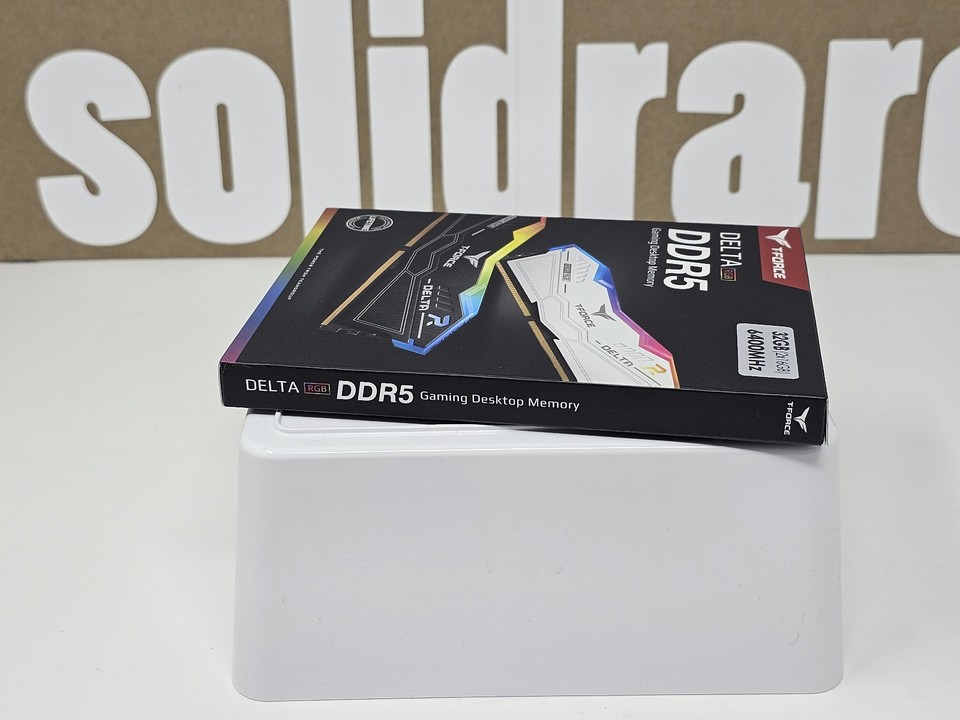 TEAMGROUP T-FORCE DELTA RGB 32GB 2x16GB DDR5 6400 (1Rx8) RAM (READ ...