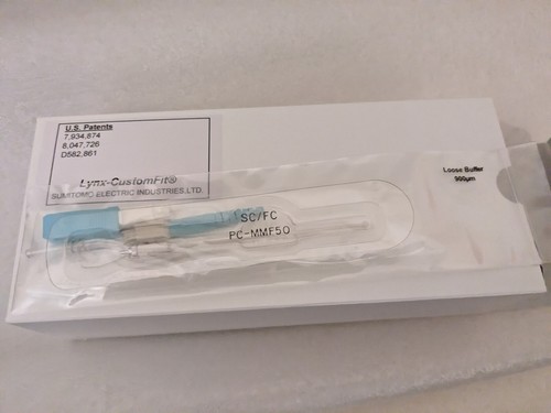 Sumitomo LYNX2-CustomFit Splice-On SC Fiber Connector OM3 2, 4 or 10 ...