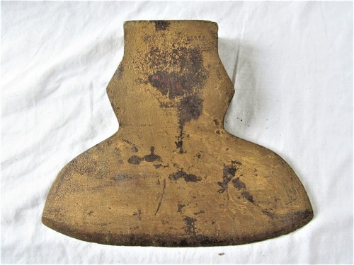 Vintage Antique Broad Head Hewing Axe Head Ax 1800's | eBay