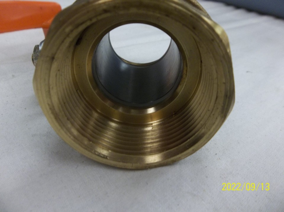 2 - NEW KITZ No. 58 1-1/2" Threaded Brass Ball Valve 600 WOG | eBay