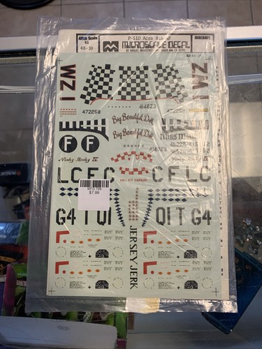 1/48 MicroScale Decal #48-39 P-51D ACes 8th AF MFG | eBay