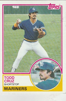 FREE SHIPPING-MINT-1983 (MARINERS) Topps #132 Todd Cruz | eBay
