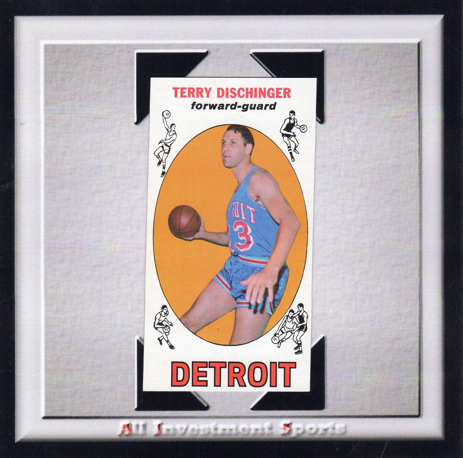1969 Topps TERRY DISCHINGER #33 NM-MT awesome basketball card for your ...