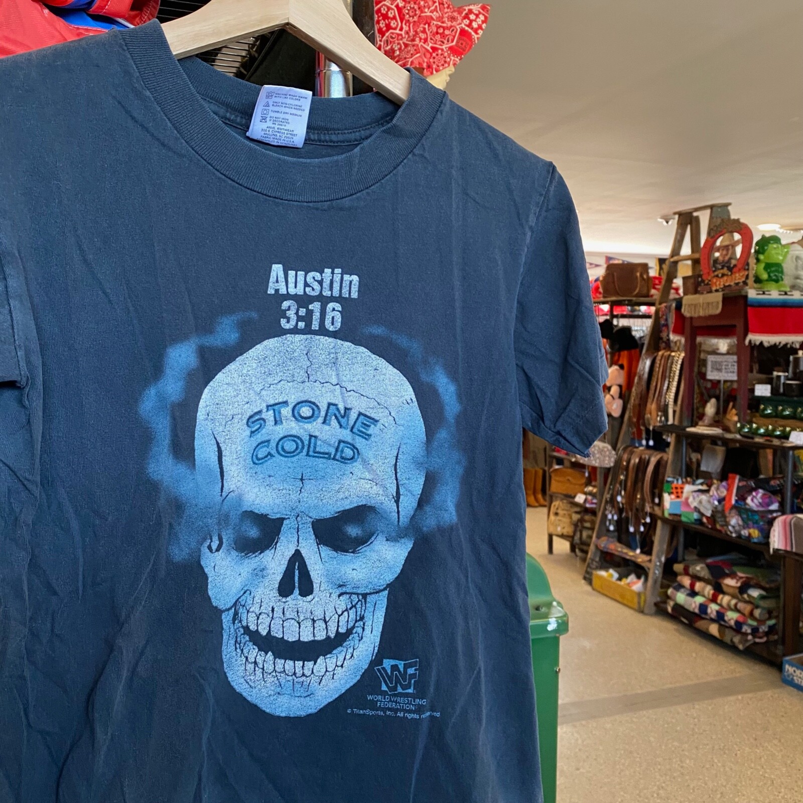 1990s Vintage STONE COLD STEVE AUSTIN Kid's T-shirt B… - Gem