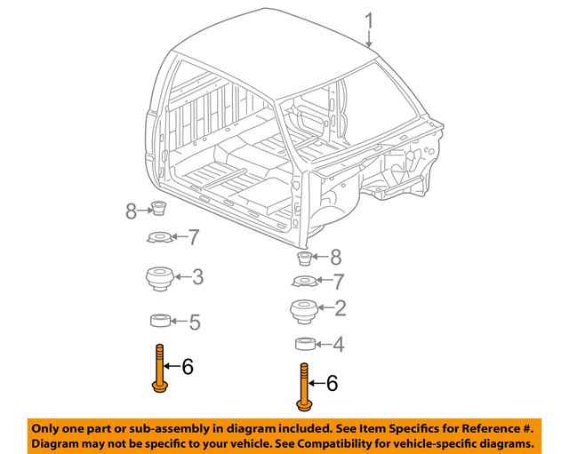Genuine GM OEM CAB Assembly Mount Bolt 11562587 for sale online | eBay