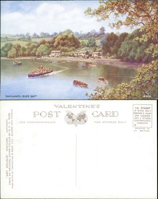 Duncannon River Dart A1104 FC parr Valentines Art Colour | eBay