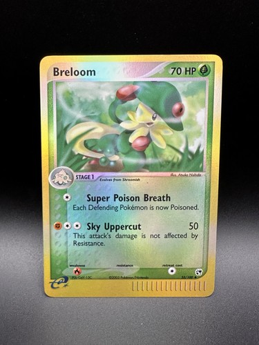 Breloom 33/100 Reverse Holo Pokemon EX Sandstorm NM | eBay