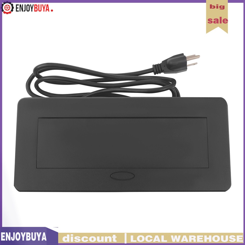 Pop Up Power Cover Box Pop-up Socket Multiple Plug USB Countertop Ports ...