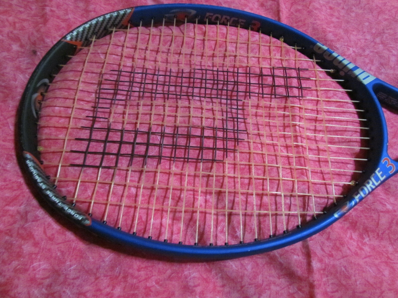 Prince Force 3 Elite Ti Graphite Titanium OS Airzorb Grip 4 3/8 Tennis ...