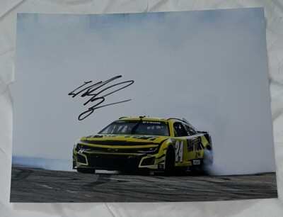 William Byron Signed 8x10 Photo Raptor Victory Burnout Celebration Auto ...