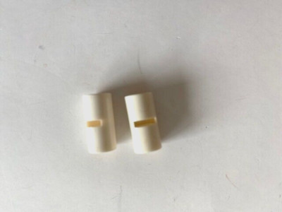 LEGO Technic Parts: Pin Connector, Round, 2L w Slot, #62462, White | eBay