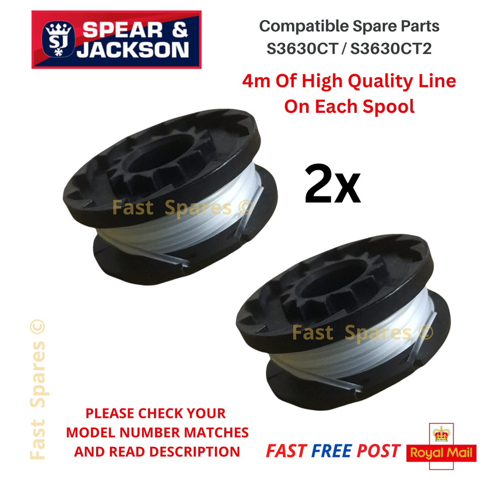 Spear &Jackson S1825CT / CT2 Trimmer Strimmer Spool Cover Cap, Spool ...