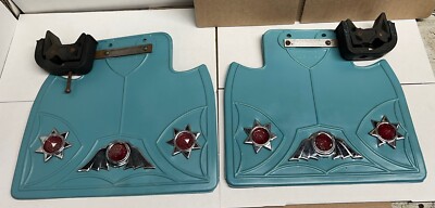 NOS Early 50’s Vintage Accessories Jeweled Fender Flaps Pair COT 37-52 ...