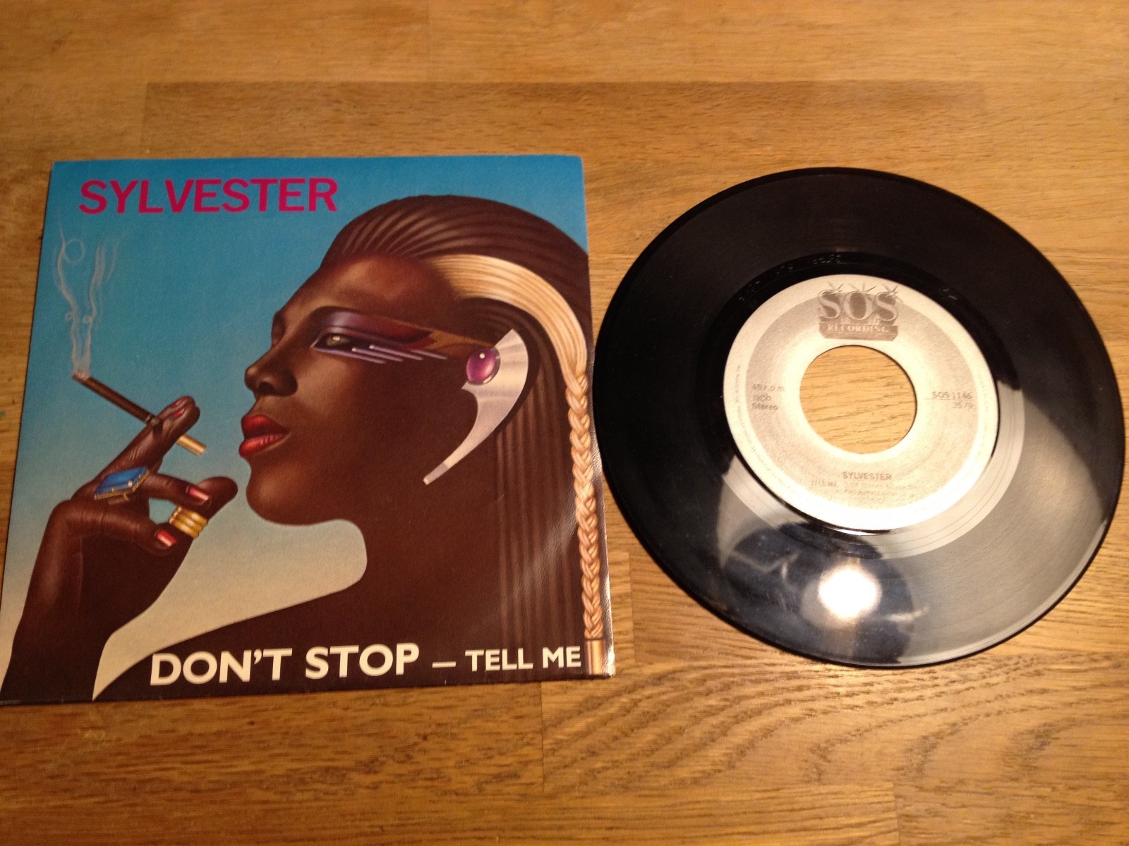 SYLVESTER "DON´T STOP / TELL ME" NCB SWEDISH 7" SOS Recording ...