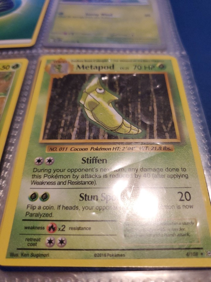 Metapod 4/108 Evolutions Regular | eBay