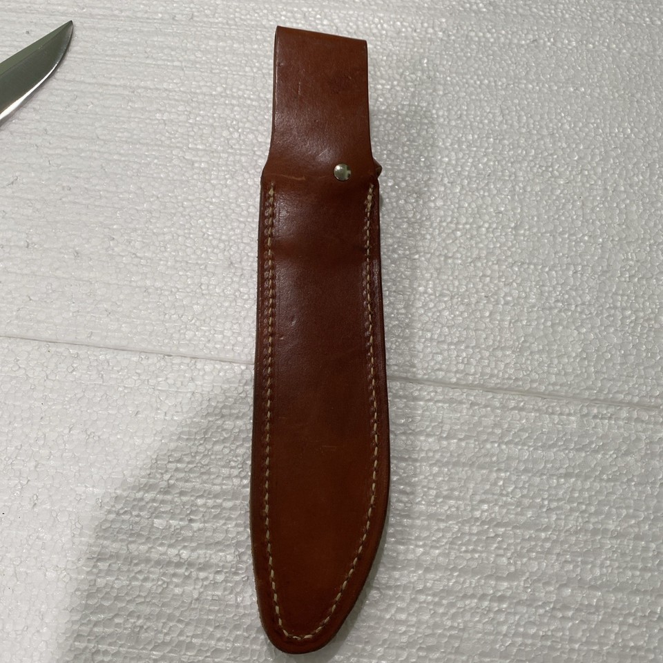 Blackjack Model 1-7 Classic Hunter Knife With Sheath Effingham IL. Free ...