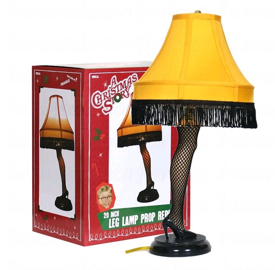 A Christmas Story Leg Lamp Replica Holiday Lighted Holiday Home Decor ...