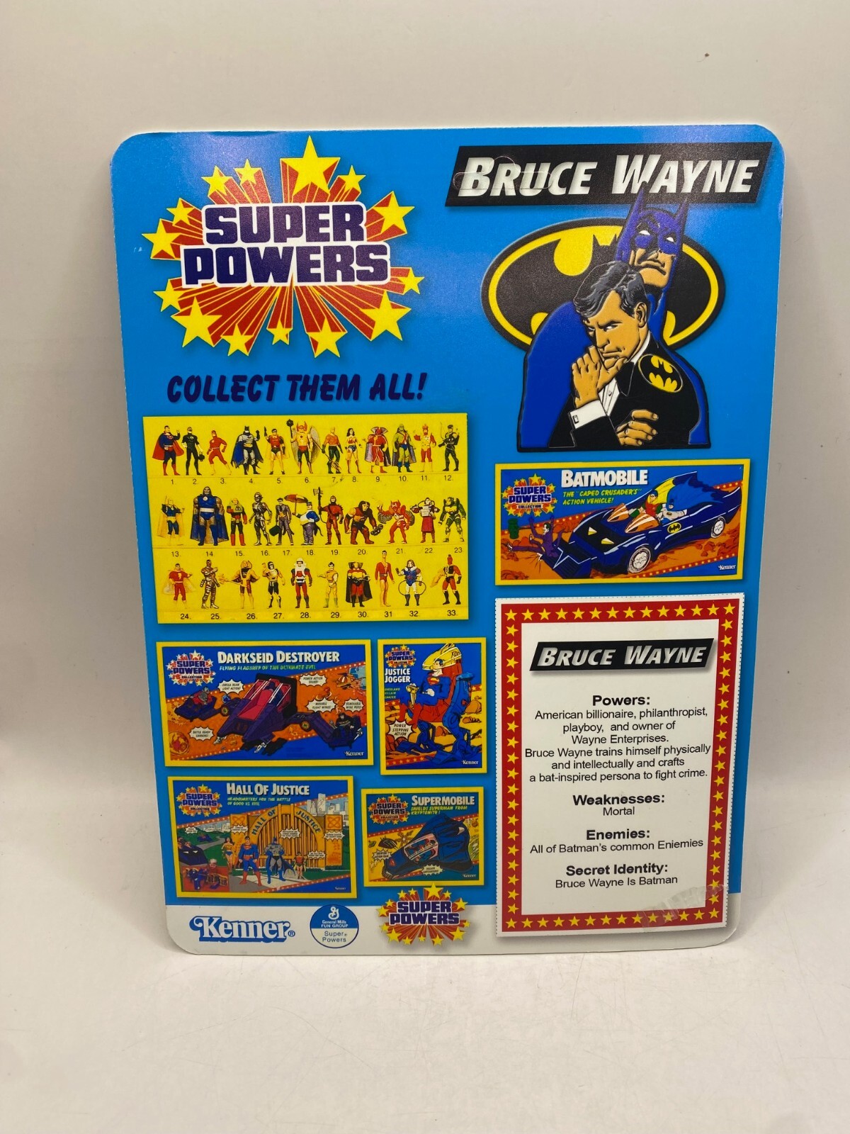Custom Super Powers Bruce Wayne Batman Limited Action Figure 1984 | eBay