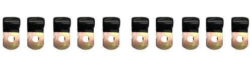 10 pc Metal with pvc coated Universal R-Type Clip 1/3 " (8 mm) Clamp ...